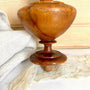 Antique turned wood finial 19th century ornament | SweetAntik