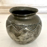 RENÉ DELAVAN Art Deco pewter vase | SweetAntik