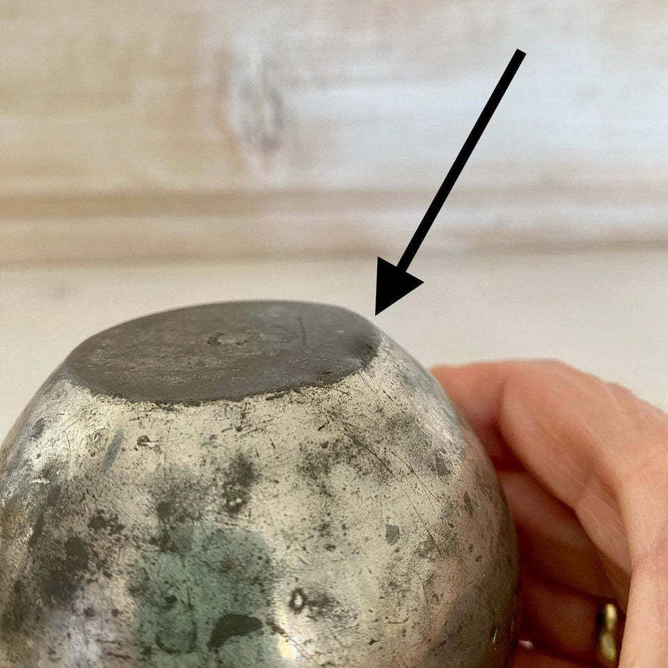 RENÉ DELAVAN Art Deco pewter vase | SweetAntik